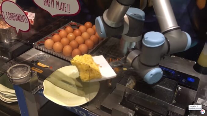 Dicen que los robots cambiarían la forma en que comemos. También ...